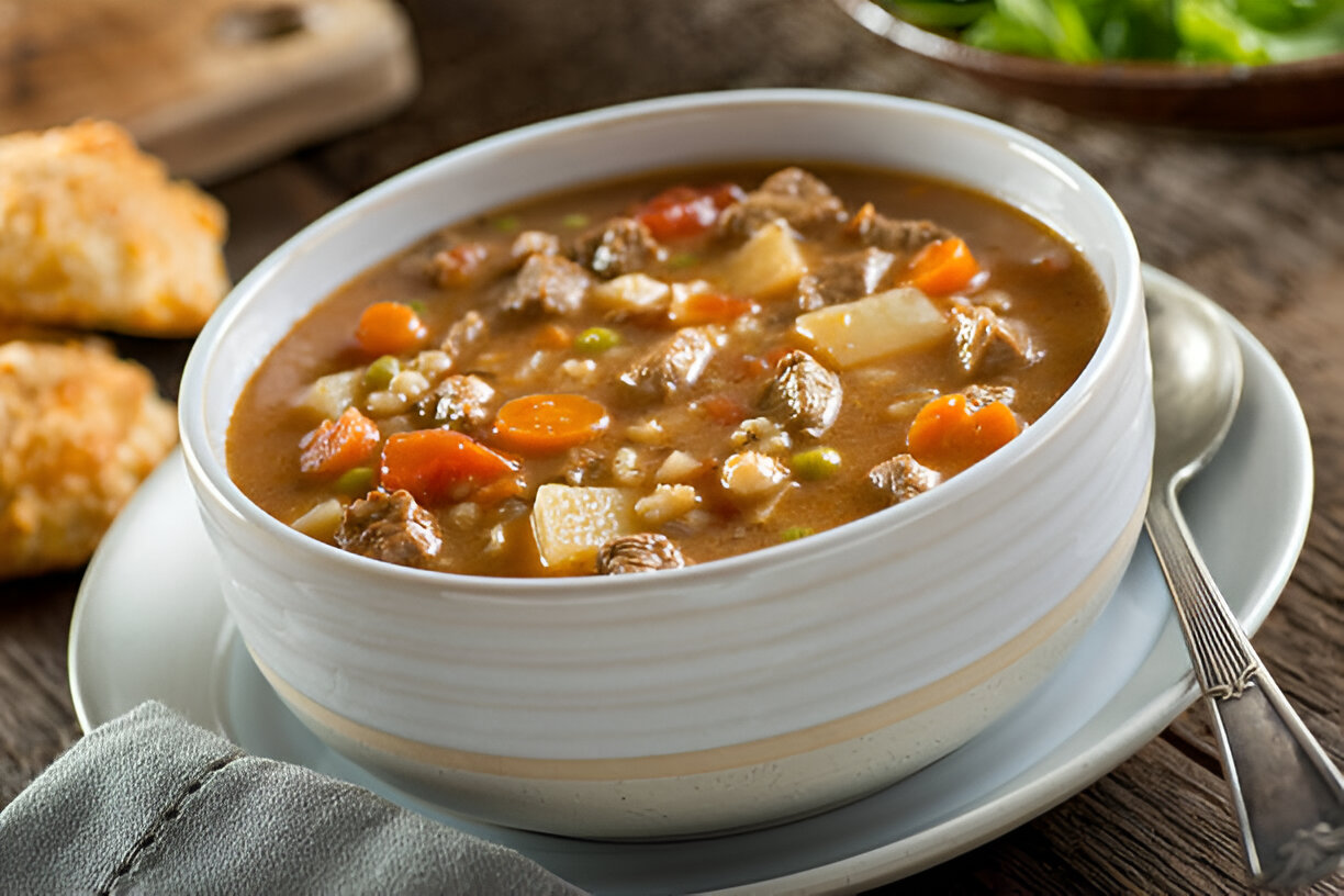 Delicious Vegetable Beef Soup with Fall-Apart Beef Recipe